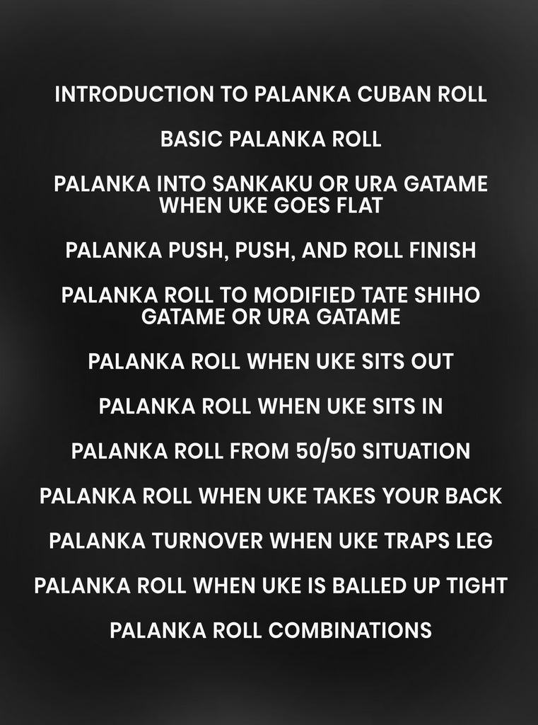 The Palanka Cuban Roll by Israel Hernandez – Judo Fanatics